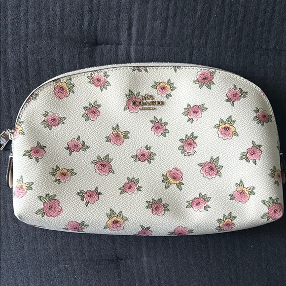 Coach | Bags | Coach Floral Cosmetic Bag | Poshmark